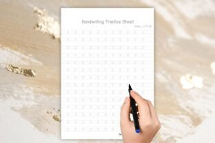 Handwriting Practice Worksheet Graphic by jenstrokeandstyle · Creative ...