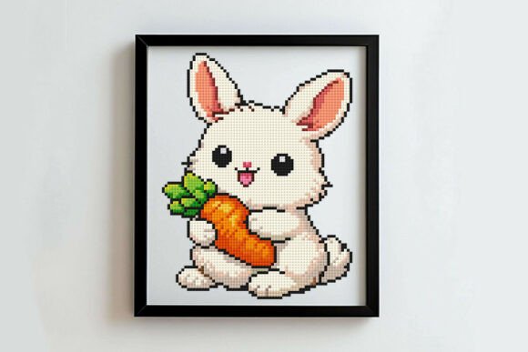 Cute Bear Cross Stitch Pattern Graphic by Mockup Wizard · Creative Fabrica