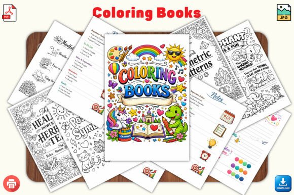 Ferret Coloring Page and Coloring Book Graphic by KDP GURU · Creative ...