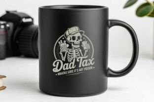 Dad Tax Skeleton SVG Design Graphic by trendyhunt43 · Creative Fabrica