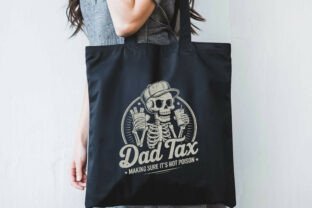 Dad Tax Skeleton SVG Design Graphic by trendyhunt43 · Creative Fabrica