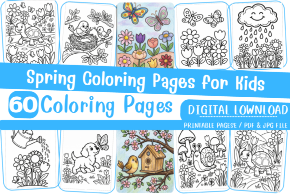 Cute Girls Coloring Pages Vol-1 Graphic by Simran Store · Creative Fabrica