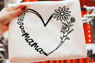 Mama Heart Svg, Mom Life Svg, Mama Svg Graphic by TeeSVGs · Creative ...