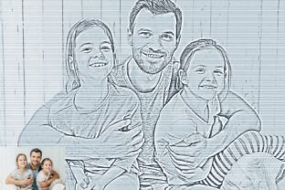 Photo to Art Oil Paint, Cartoon & Sketch Graphic by hmalamin8952 ...
