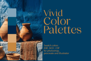 Vivid Color Palettes Graphic by Ruba Alash · Creative Fabrica