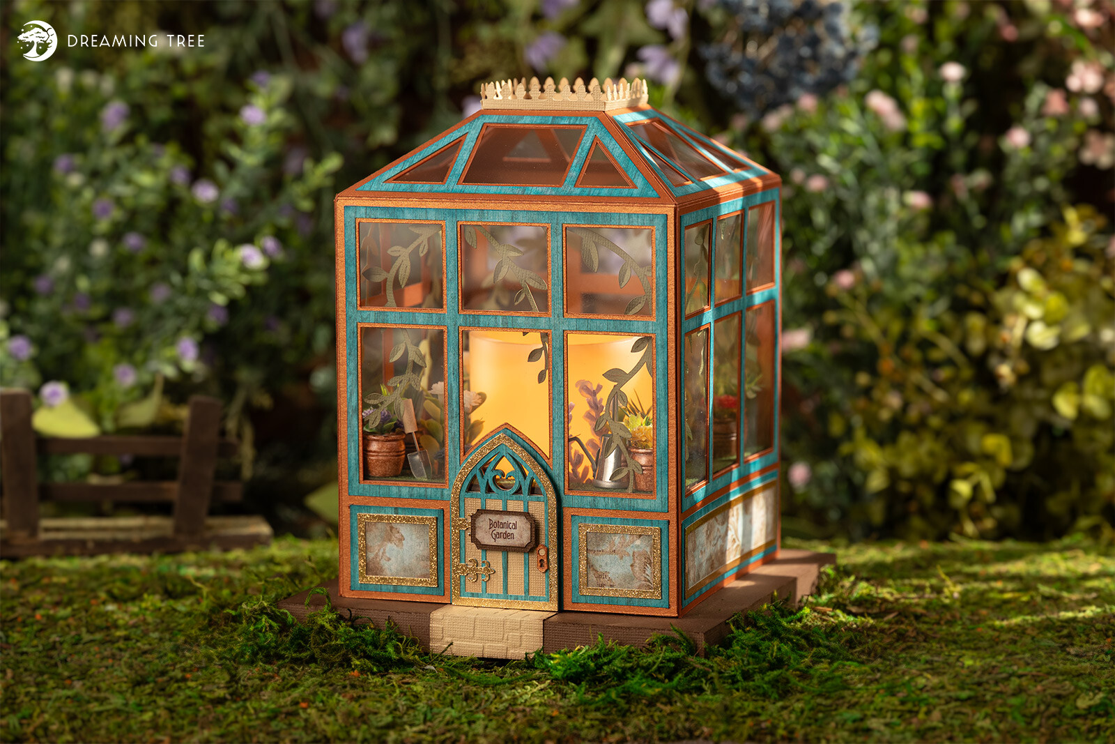 Secret Garden Luminary SVG · Creative Fabrica