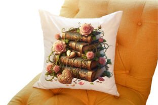 Whimsical Gothic Book Stack Png Graphic by Sublimation Design ...