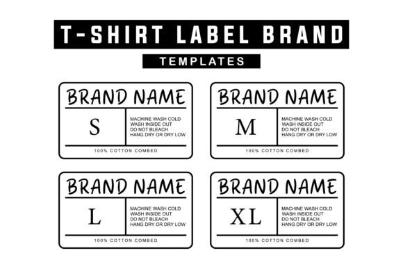 Minimalist Clothing Hang Tag Template Graphic by Ozan ID · Creative Fabrica