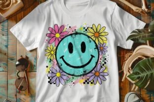 Retro Smiley Face Png Graphic by gregoraciiart · Creative Fabrica