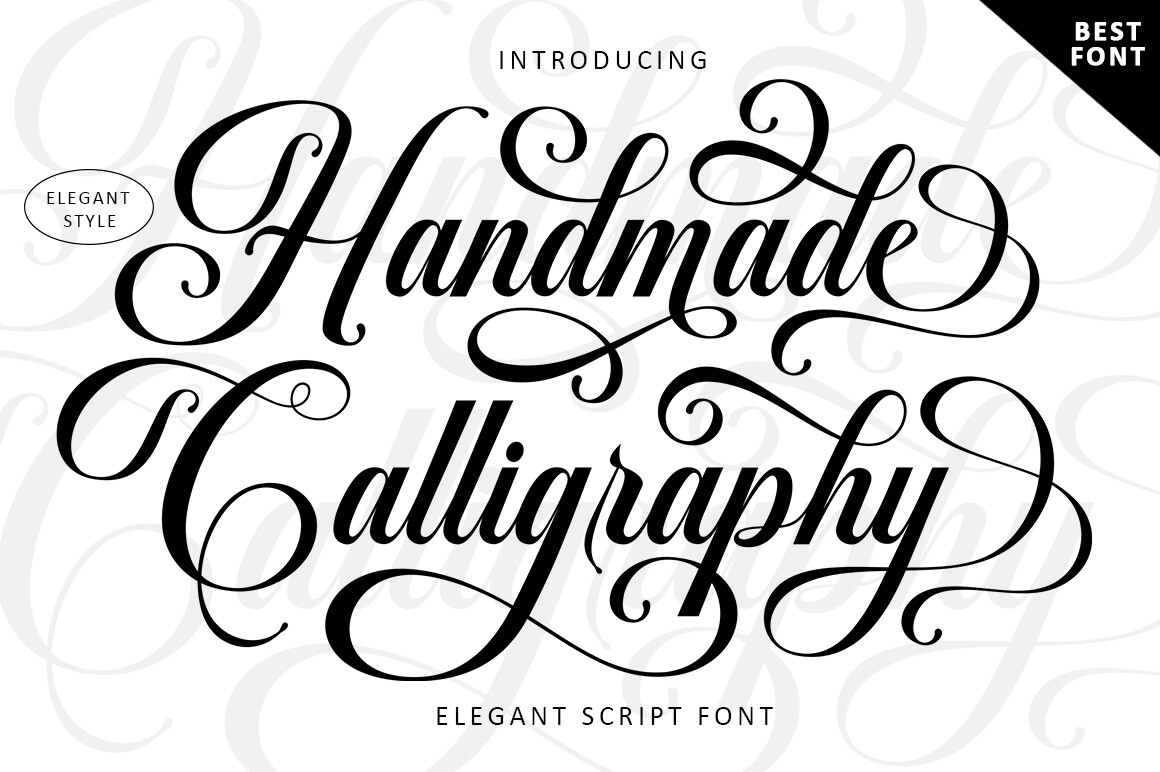 Handmade Calligraphy Font by Mastertype · Creative Fabrica