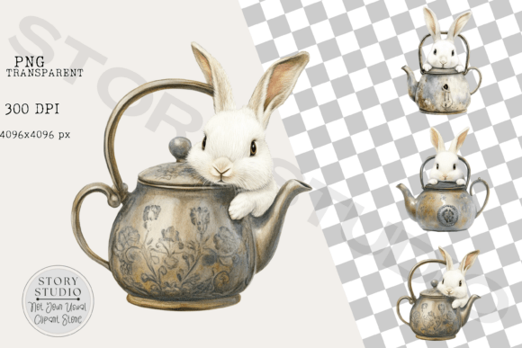 Easter Carrots in Baskets Clipart PNG Graphic by Story Studio ...
