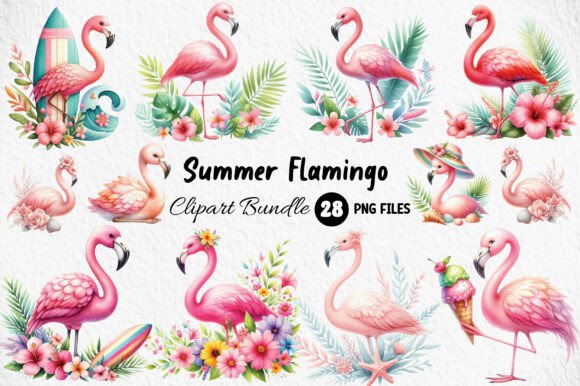 Whimsical Summer Girl Clipart Graphic by Craft Art · Creative Fabrica