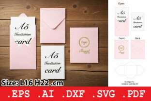 A5 Invitation Card Envelope Graphic by Pungpond. TH · Creative Fabrica