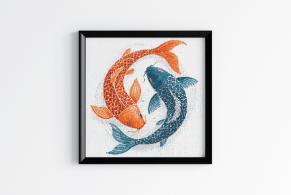 Rose Heart Cross Stitch Pattern Graphic by Designer Hoop · Creative Fabrica