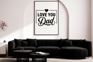 Love You Dad Sublimation PNG SVG Graphic by Design Station · Creative ...