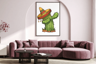 Sombrero Fiesta Cactus Cinco De Mayo PNG Graphic by PixelCraft25 ...
