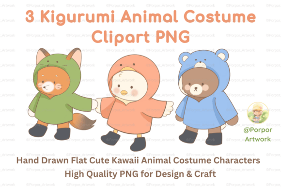 5 Flower PNG Kawaii Clipart Craft Graphic by Porpor Artwork · Creative ...