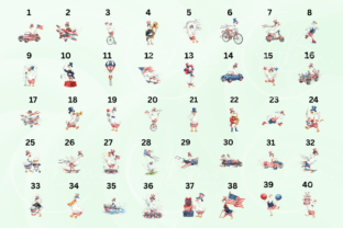 Funny 4th July Goose PNG Clipart Graphic by HBM Clipart · Creative Fabrica