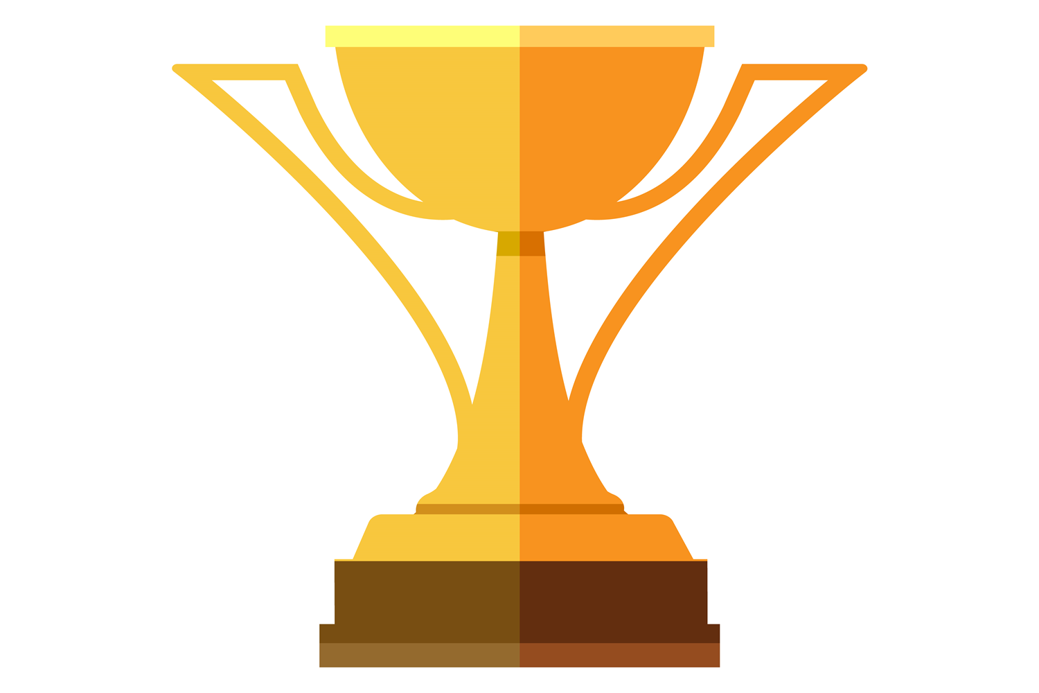 Championship Award Icon. Golden Goblet C Graphic by vectortatu ...