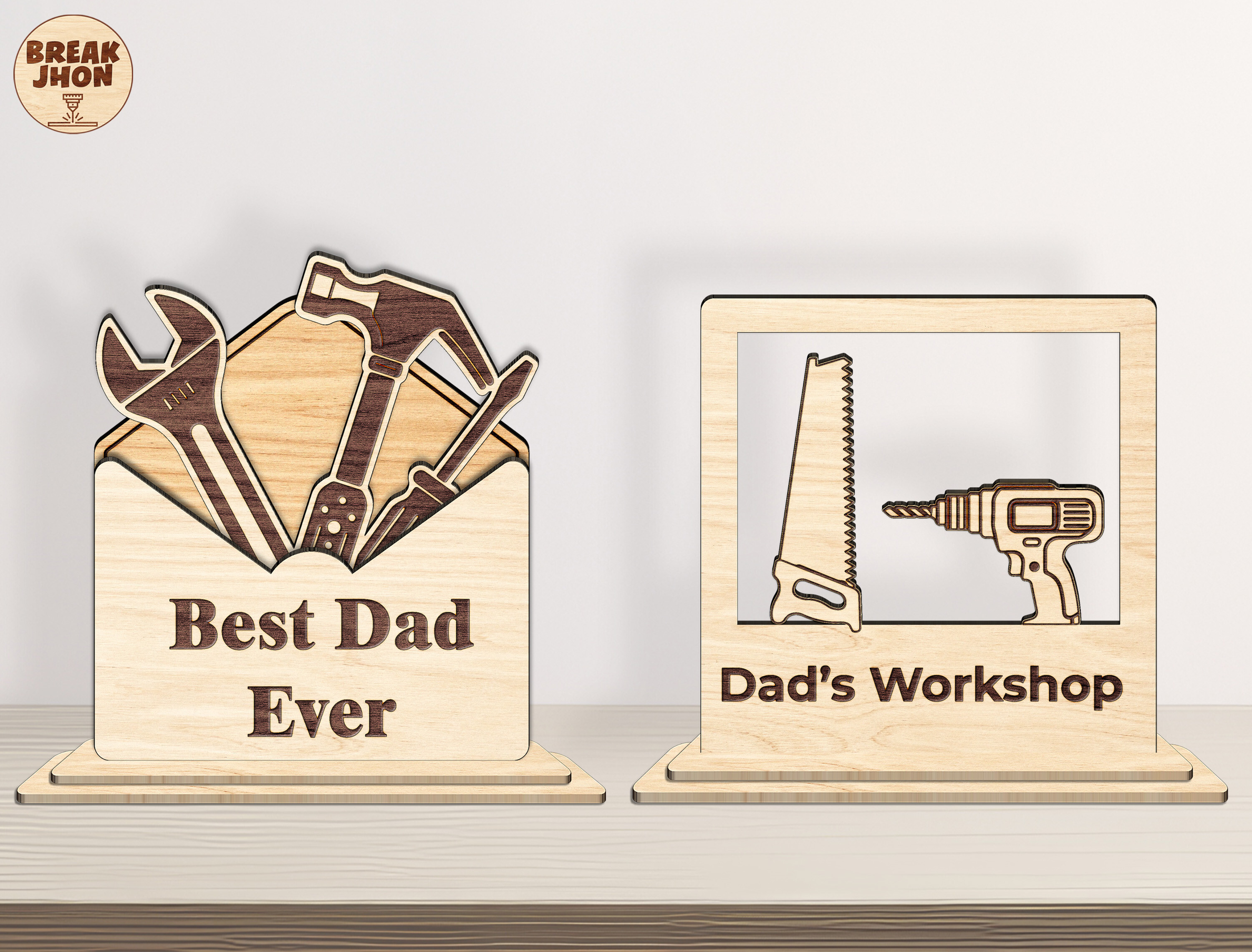 Father’s Day Laser Cut File SVG Bundle · Creative Fabrica
