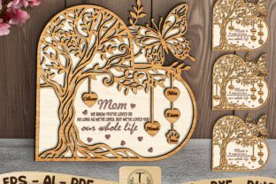 Personalized Family Laser Cut File Svg · Creative Fabrica