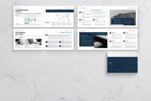Business Plan Template Landscape Graphic by DesignCrest · Creative Fabrica