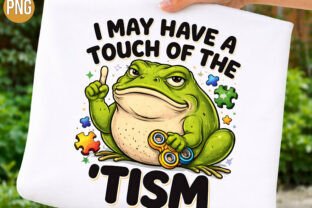 Funny Frog Autism Awareness Tism PNG Graphic by COZY_OWL · Creative Fabrica