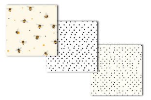 Honey Bee Seamless Digital Paper Graphic by RevolutionCraft · Creative ...