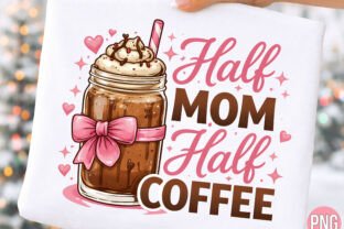 Mason Jar Iced Coffee Mom Life PNG Graphic by COZY_OWL · Creative Fabrica