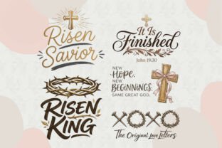Christian Easter Bundle PNG Graphic by LL Design · Creative Fabrica