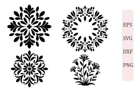 352 Boho Mandala Svg Designs & Graphics