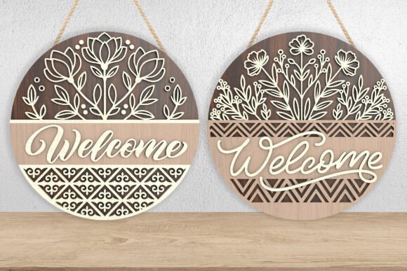 204 Rustic Welcome Sign Designs & Graphics