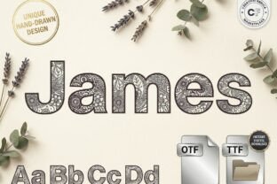 James Font by grifvixcolor · Creative Fabrica