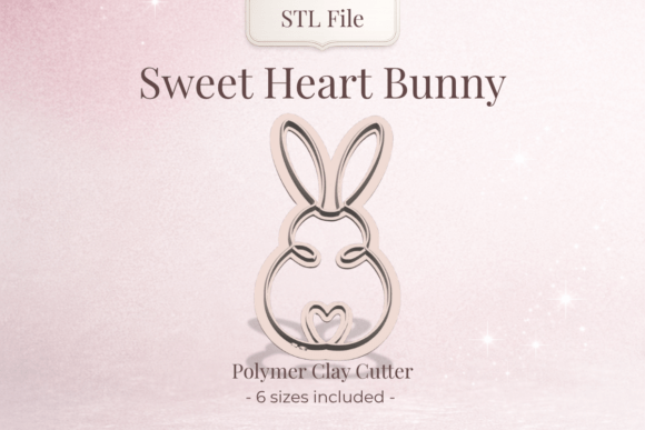 5 Charming Bunny Cutter Designs & Graphics