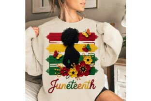 Juneteenth Floral Pride Crochet Yarn PNG Graphic by Vintage Expert ...