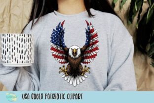 USA Eagle Patriotic Clipart Graphic by DigitalArtGood · Creative Fabrica