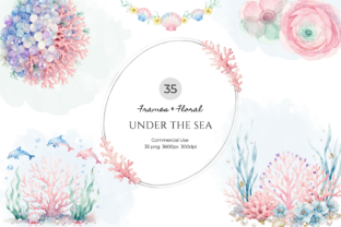 Under the Sea Collection Clipart Bundle Graphic by KawaiiDigitalByNan ...