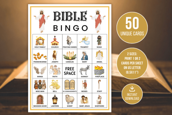 Zoo Bingo Game Fun Kids Printable Graphic by PixelArt · Creative Fabrica