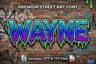 Wayne Font by kulturrno · Creative Fabrica