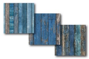 Blue Wood Textures Digital Paper Graphic by Print Magic · Creative Fabrica