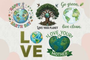 Earth Day Bundle PNG Graphic by LL Design · Creative Fabrica