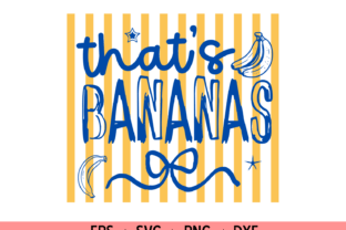 Funny Bananas Summer Fruit PNG Bundle Graphic by Trendy Design House ...