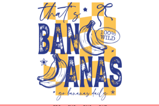 Funny Bananas Summer Fruit PNG Bundle Graphic by Trendy Design House ...