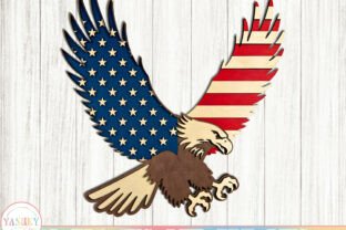 Layered Eagle Laser Cut File SVG · Creative Fabrica