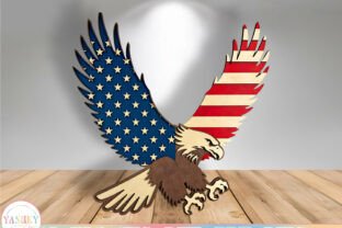 Layered Eagle Laser Cut File SVG · Creative Fabrica