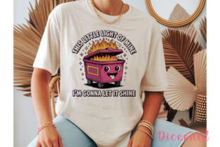 Dumpster Fire Light Sublimation Design Graphic by Diceenid · Creative ...