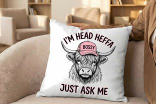 I’m Head Heffa Highland Cow PNG Graphic by Art Leaf Digital · Creative ...