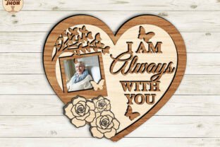 Memorial Photo Frame Laser Cut File SVG · Creative Fabrica
