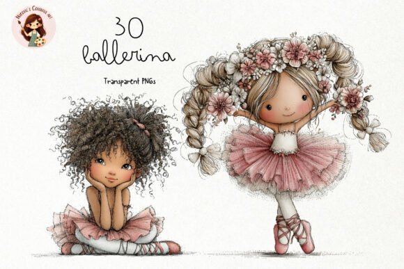 Whimsical Fuzzy Bee PNG Clipart Bundle Graphic by Nicolle's Colorful ...