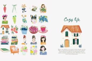 Cozy Life Clipart Bundle Graphic by Patishop Art · Creative Fabrica
